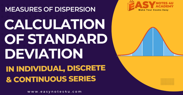 Calculation of Standard Deviation in Individual, Discrete & Continuous Series | Statistics ...